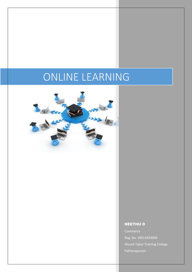Online learning assignment | PDF