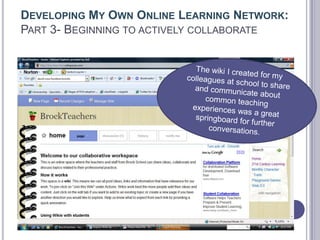 Online Learning Networks & School Based Leadership | PPT