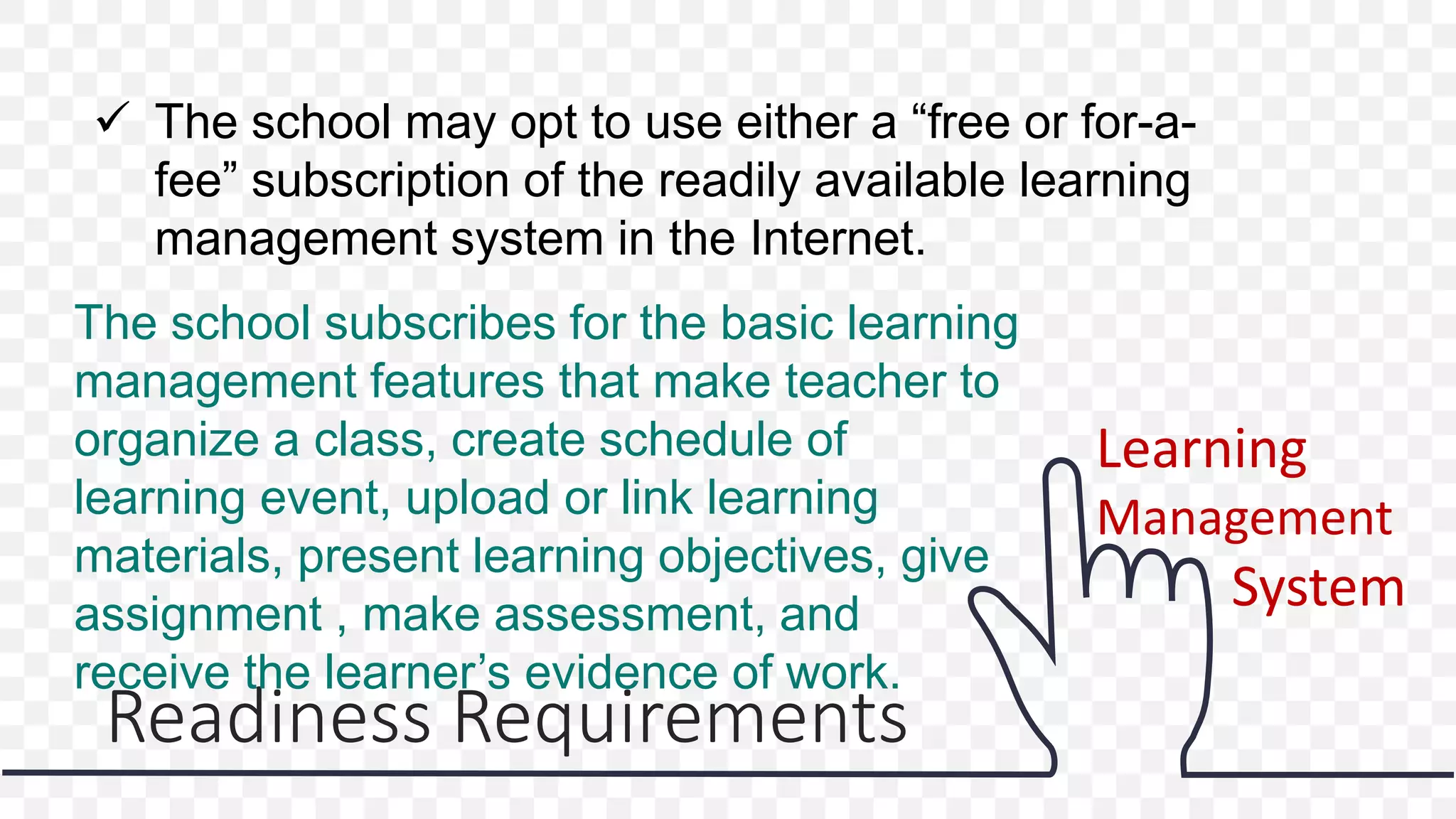 Online Distance Learning Readiness Assessment | PPTX