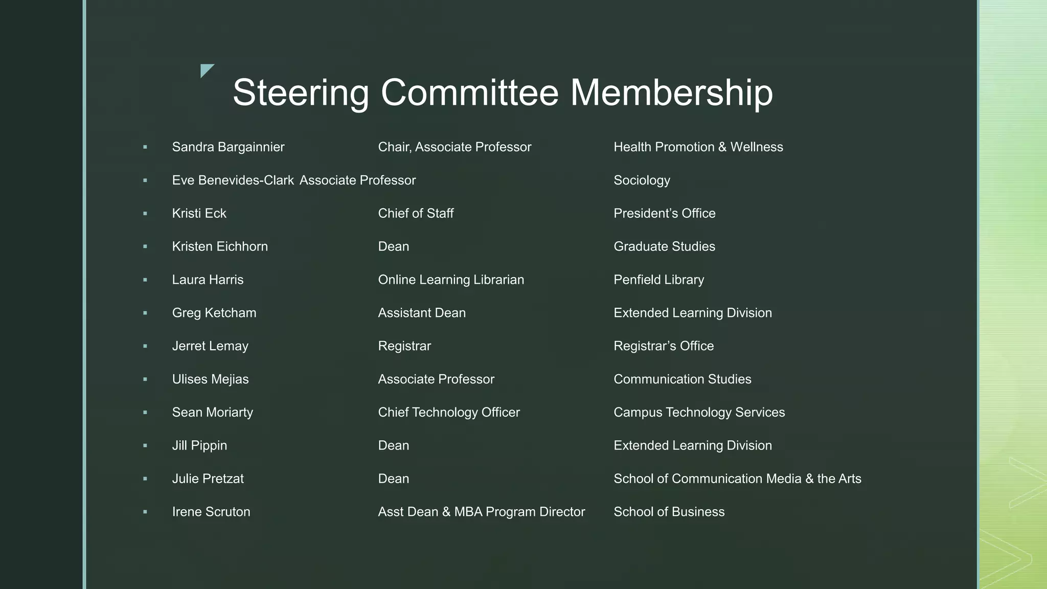 Online learning strategic plan update ctab | PPT