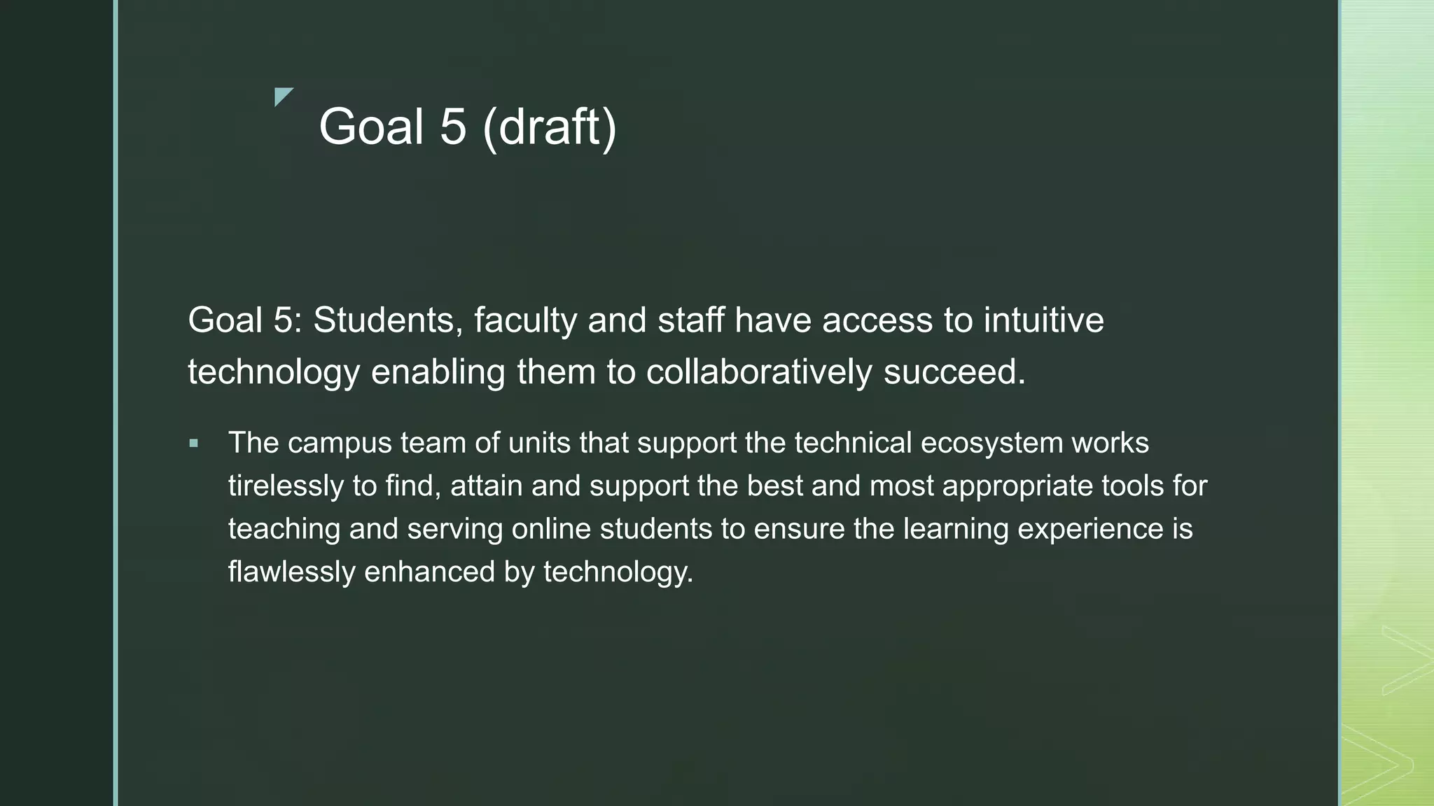 Online learning strategic plan update ctab | PPT