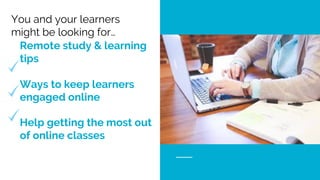 Tips for Online Learning Success | PPT