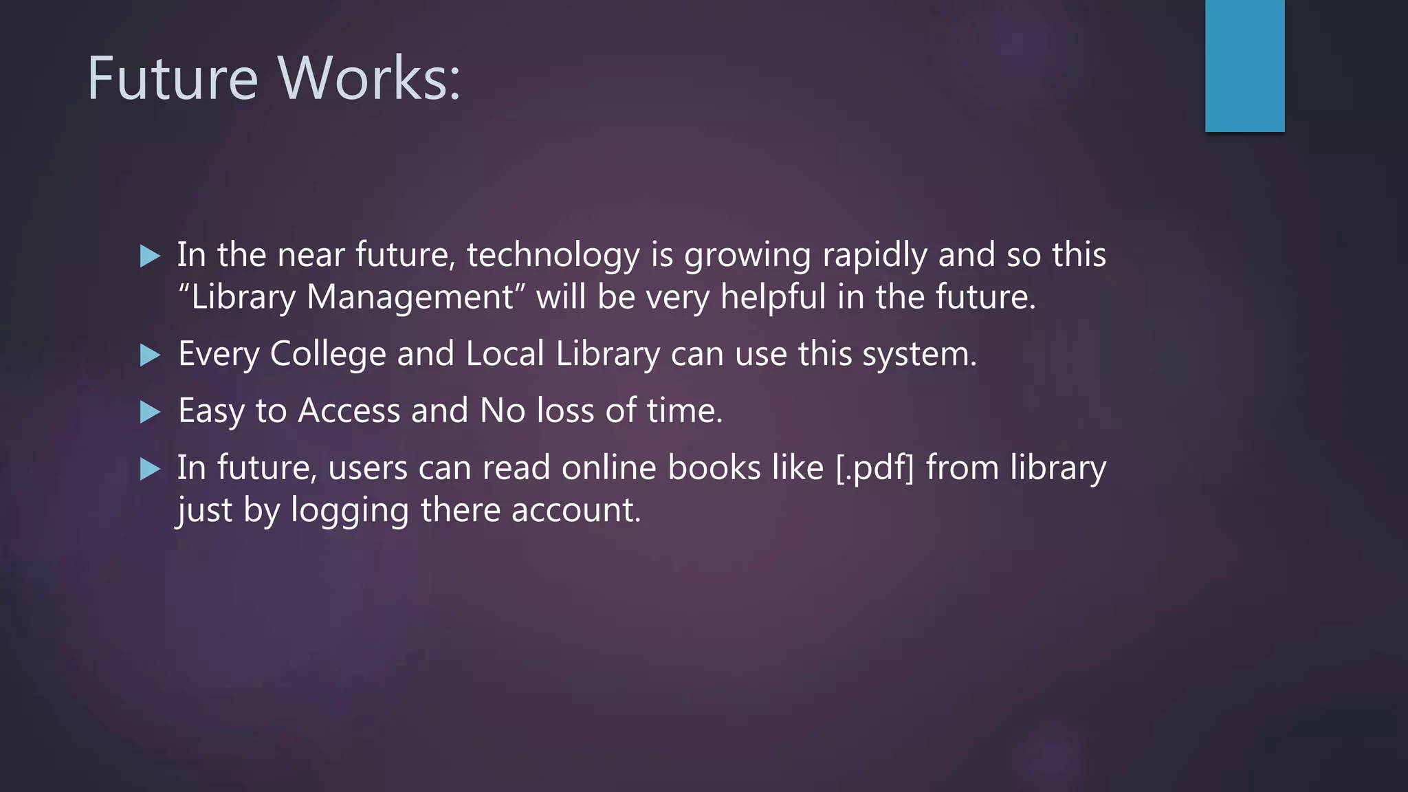 Online library management system | PPTX