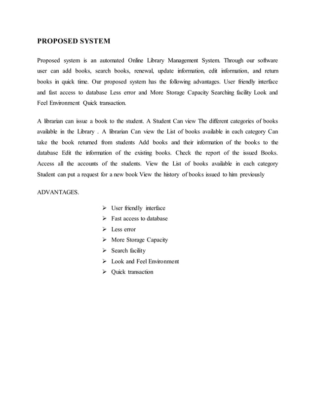 Online library management system | PDF