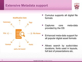 Avaali Solutions-Digital Asset Management Solution | PDF