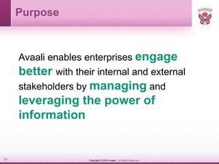 Avaali Solutions-Digital Asset Management Solution | PDF