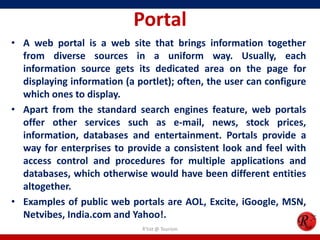 Portal - Online Marketing | PPTX | Internet | Computing