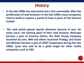 Portal - Online Marketing | PPTX | Internet | Computing