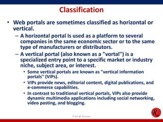 Portal - Online Marketing | PPTX | Internet | Computing