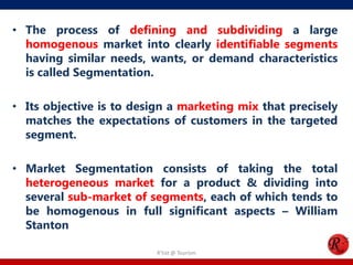 Online marketing segmentation strategy | PPTX