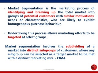 Online marketing segmentation strategy | PPT
