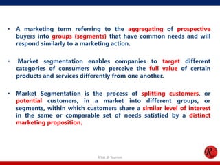 Online marketing segmentation strategy | PPT