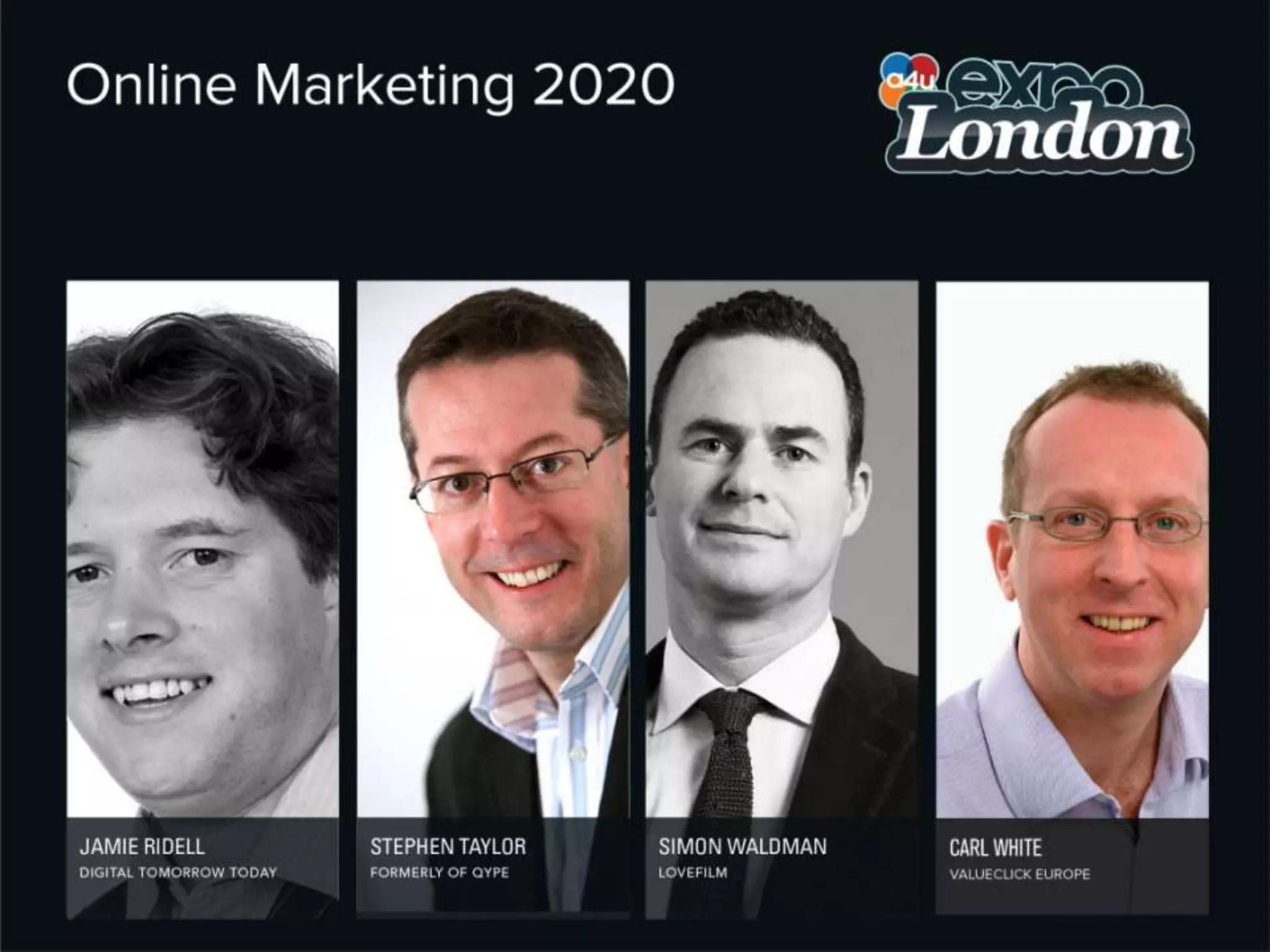 Online Marketing 2020 - Jamie Riddell, Steven Taylor, Simon Waldman and Carl White | PPT