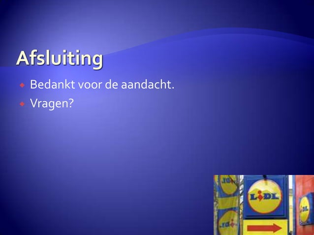 Online Marketingplan Lidl | PPTX