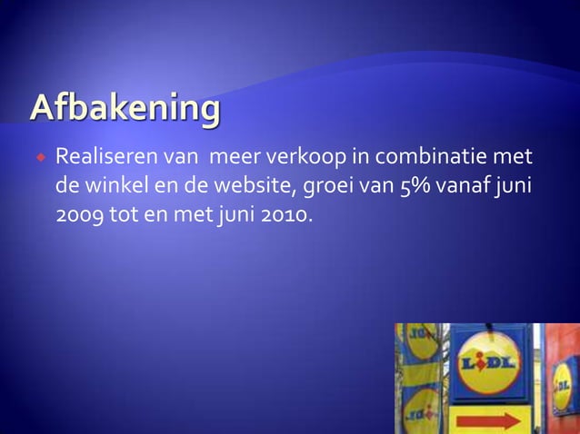 Online Marketingplan Lidl | PPT