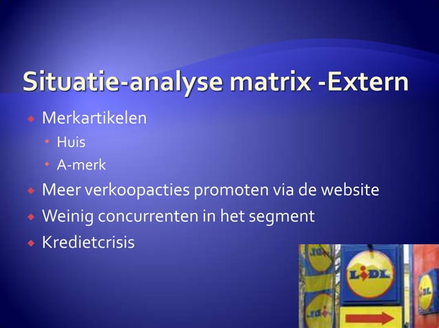 Online Marketingplan Lidl | PPT