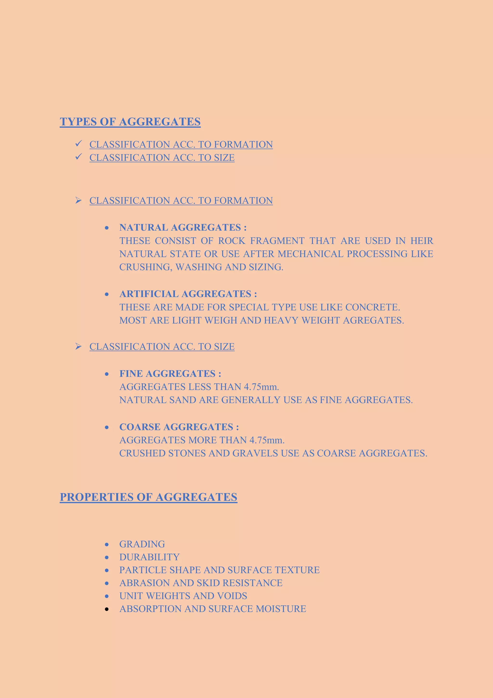 Online market survey on sand, cement and aggregates | PDF