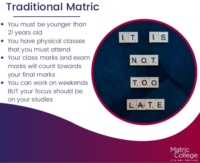 Online Matric | PPT