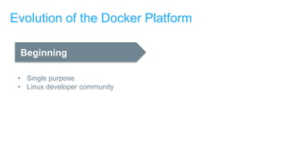 Docker Online Meetup: Announcing Docker CE + EE | PPT