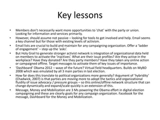 Online Members and Virtual Organization: Reconnecting or Disconnecting ...