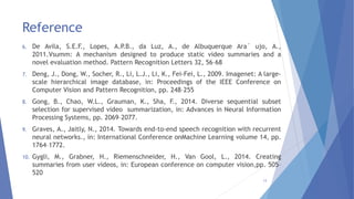 Unsupervised object-level video summarization with online motion auto-encoder | PPTX | Video ...