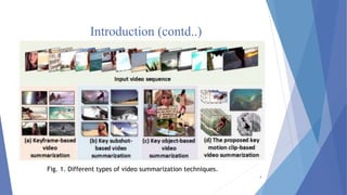 Unsupervised object-level video summarization with online motion auto-encoder | PPTX | Video ...