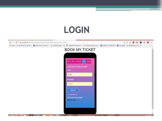 Online movie ticket booking system | PPTX