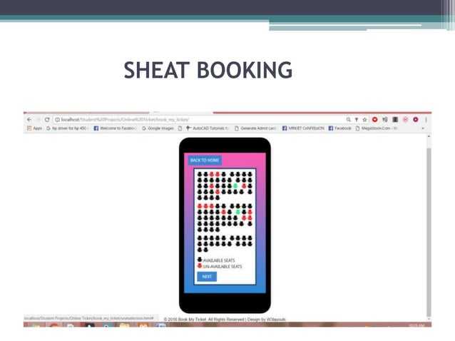 Online movie ticket booking system | PPTX