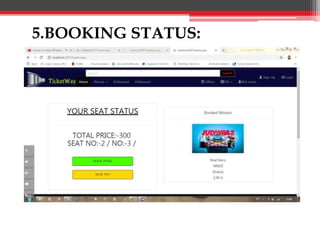 Online movie ticket booking system | PPTX