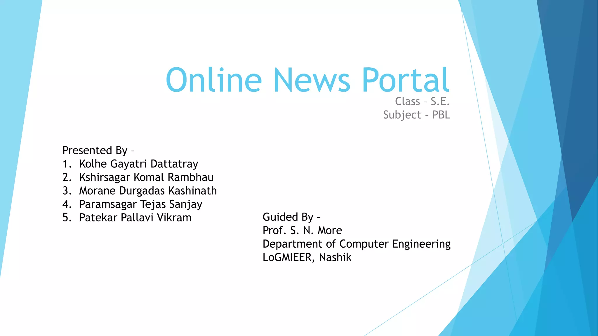Online News Portal.pptx
