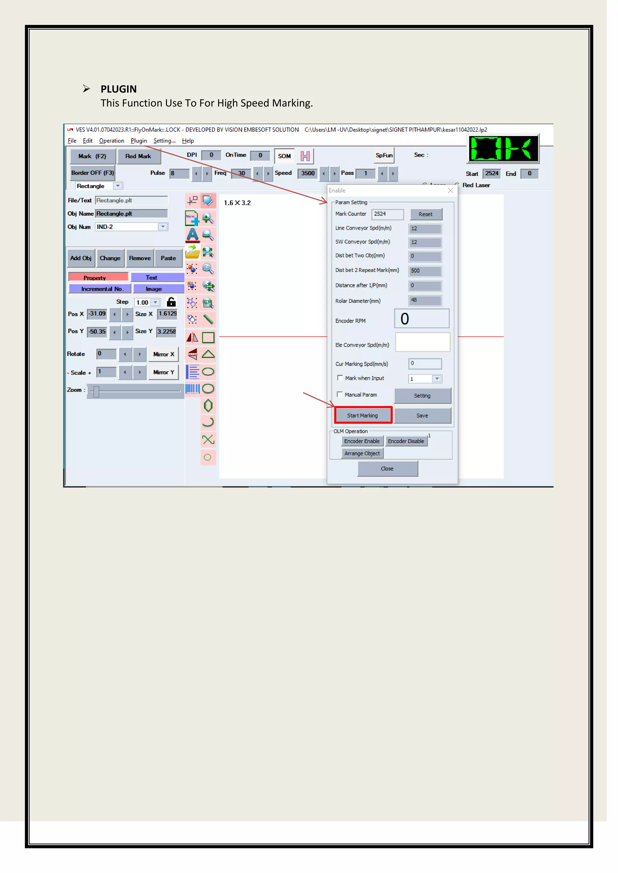 online on-fly drip irrigation pipe laser printing marking machine ...