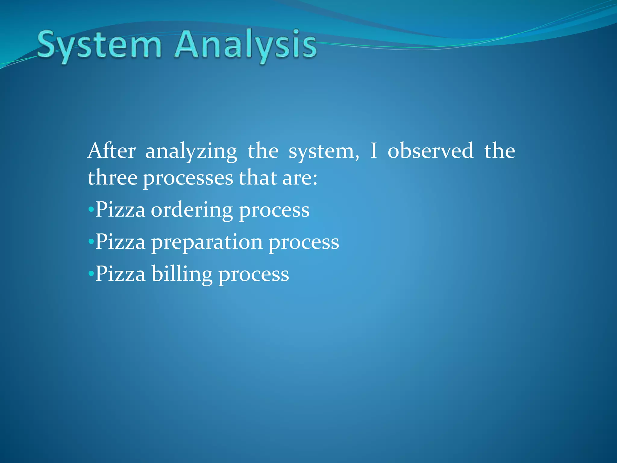 Online ordering system pizza hut multan | PPTX