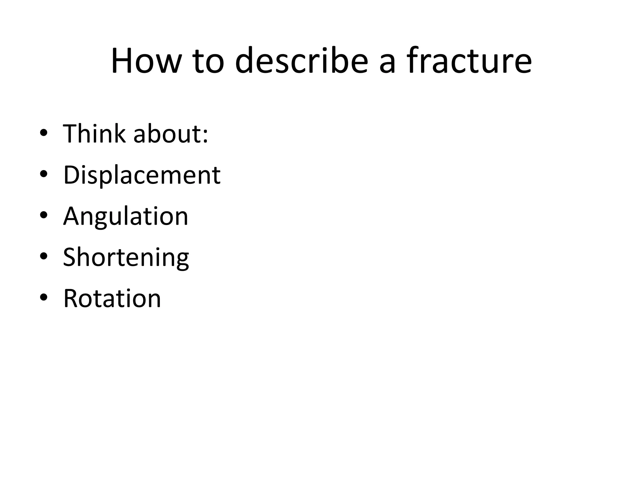 Orthopaedics 101 | PPTX