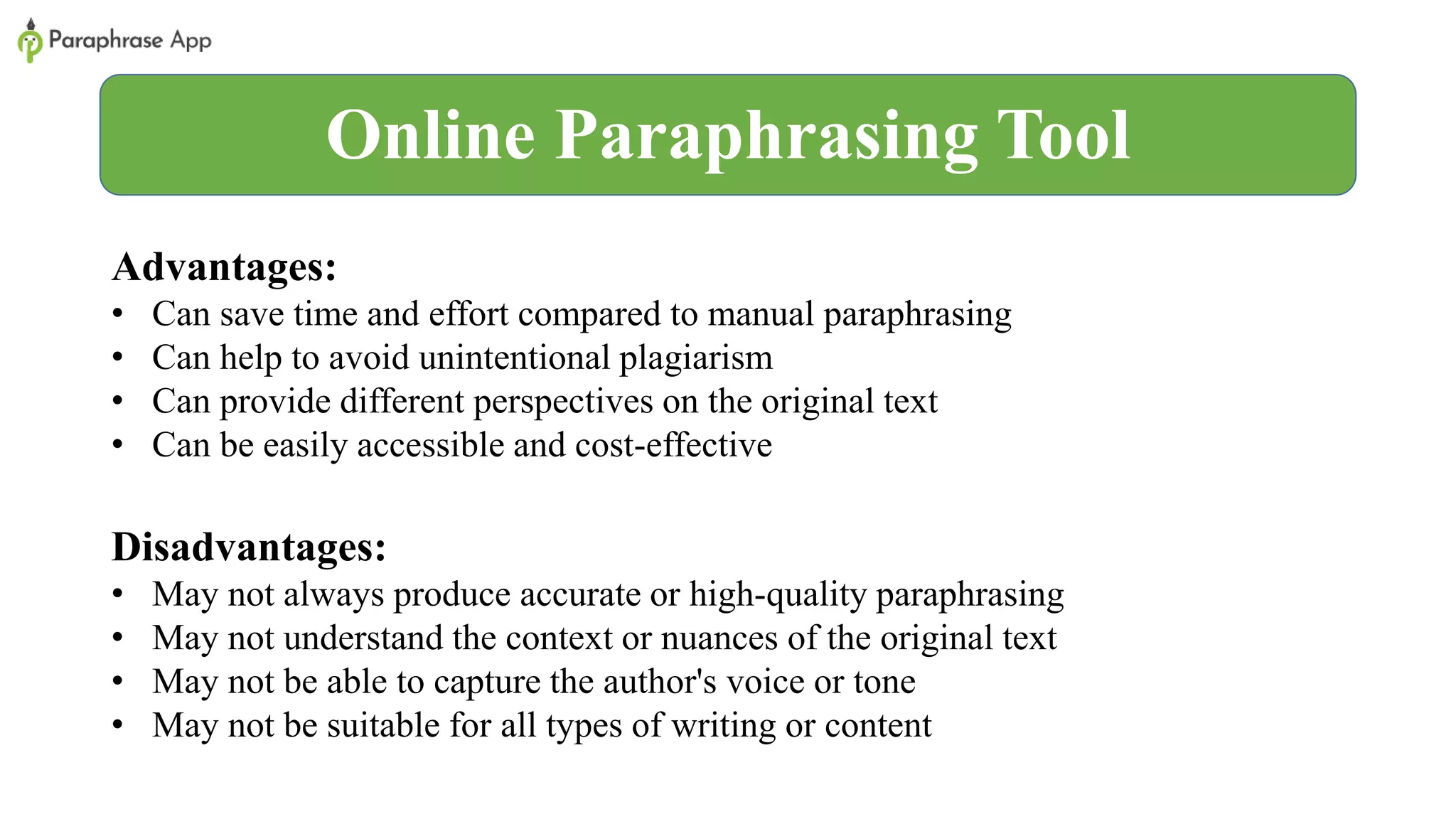 Online Paraphrasing Tool.pptx