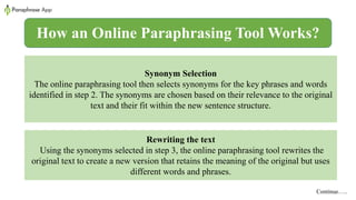 Online Paraphrasing Tool.pptx