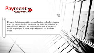 Online payment gateway provider | PPT