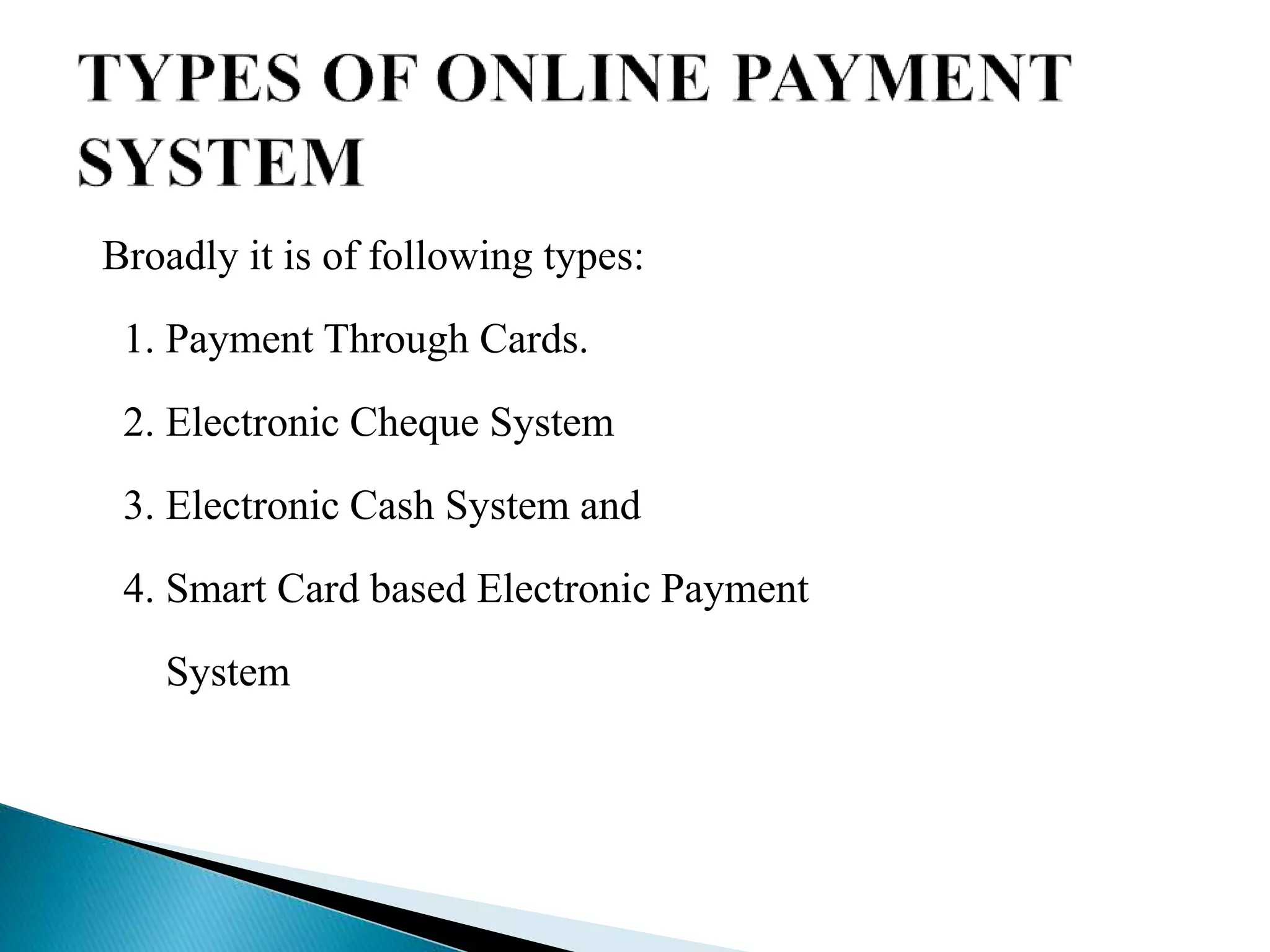 Online payment system | PPTX