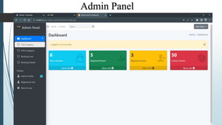 Online PG or Mess Booking System | PPTX
