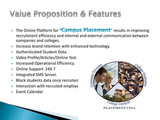 Online placement cell | PPTX