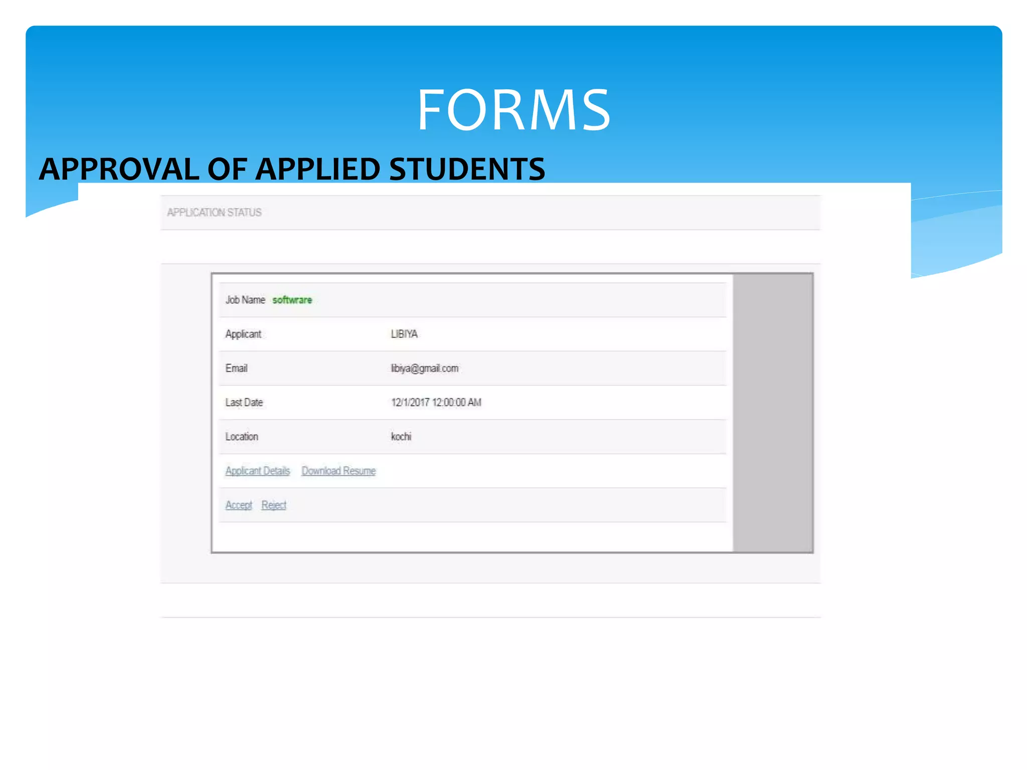 Online placement cell ppt-TvC | PPTX