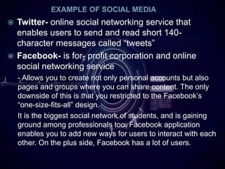 Online platform for ict | PPTX