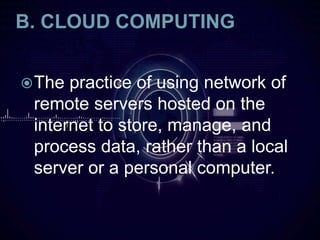 Online platform for ict | PPTX