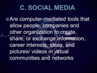 Online platform for ict | PPTX