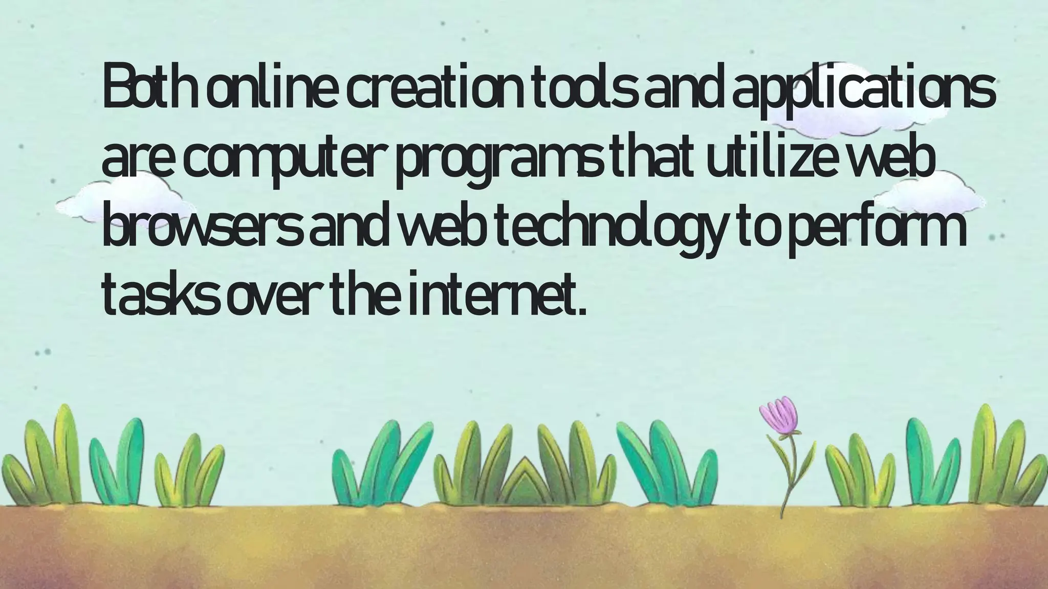 ONLINE CREATION TOOLS AND APPLICATIONS FOR ICT CONTENT DEVELOPMENT | PPTX