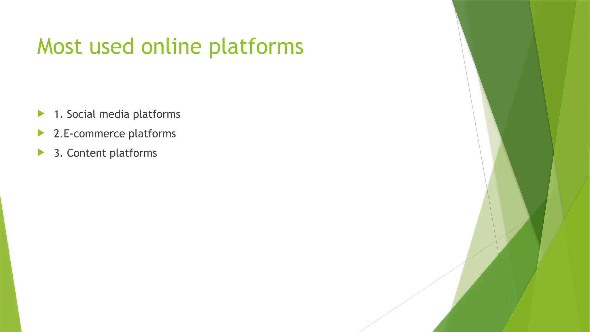Online platforms empowerment technologies | PPTX