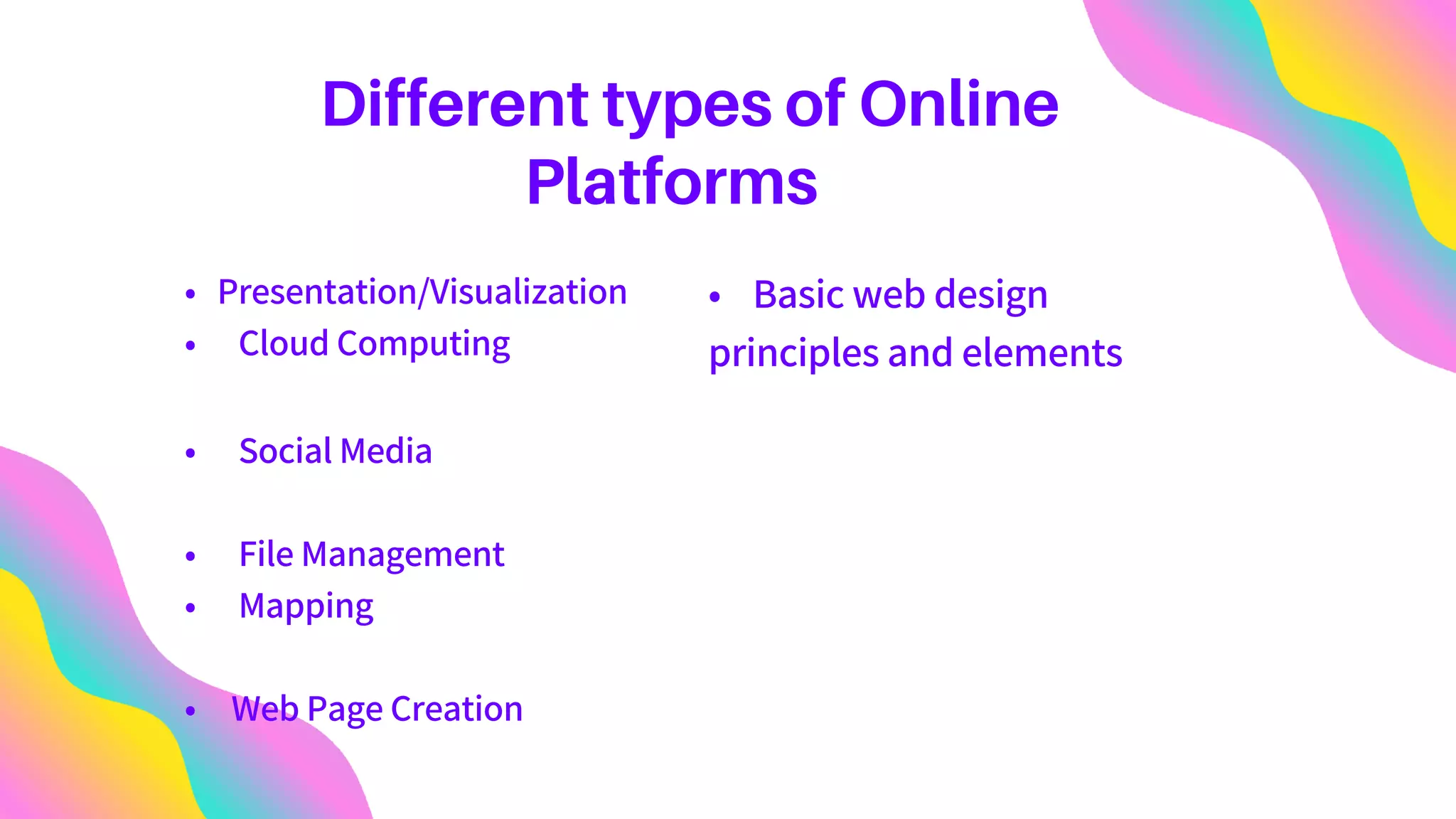 ONLINE PLATFORMS AS TOOLS | PDF