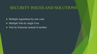 Online polling system | PPTX