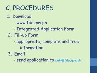 Online Application | PPT