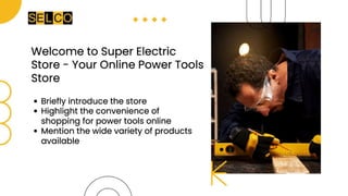 Reliable Online Power Tools Store - Shop Now | PDF | Household Supplies ...