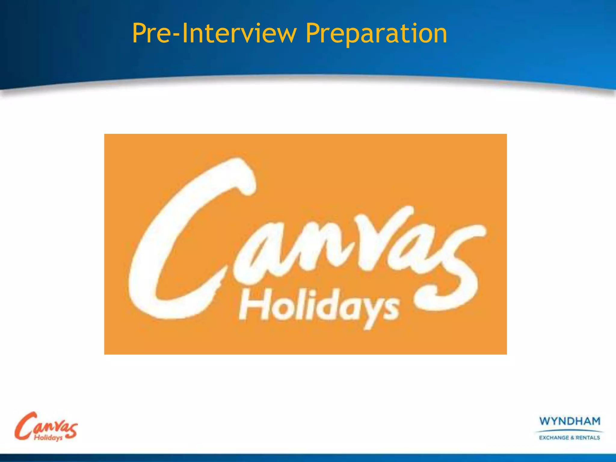 Online pre interview preparation | PPT